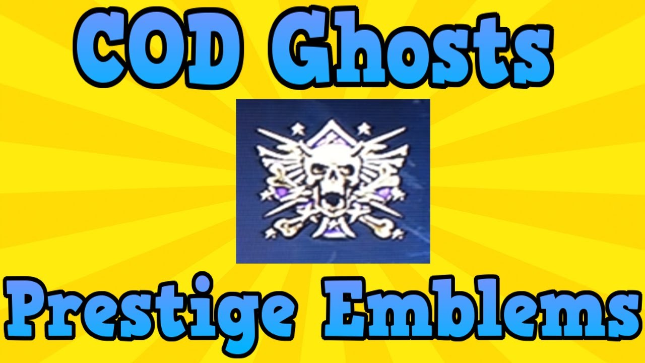 "COD Ghosts" Prestige Emblems Leaked! (Prestige 1-10) - YouTube