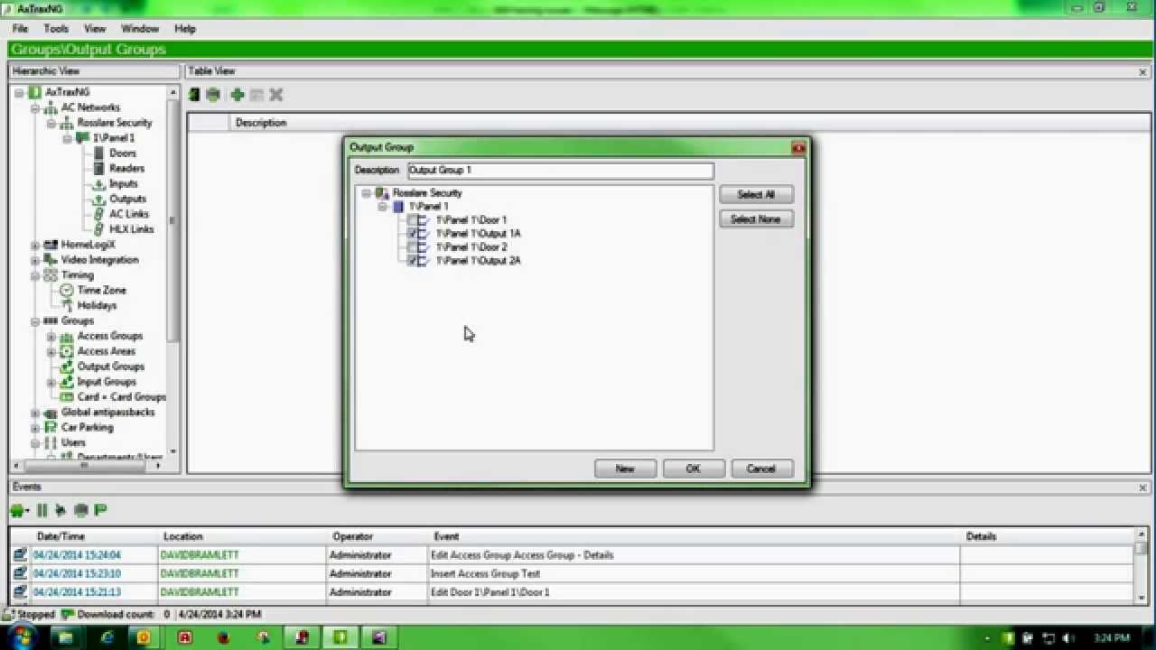 Adding Groups to AxtraxNG Software. - YouTube