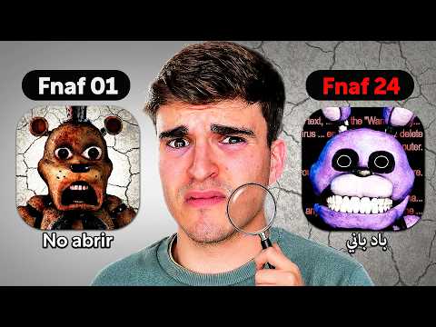 Me instalé 100 VIRUS de FNAF OCULTOS por internet... y esto pasó