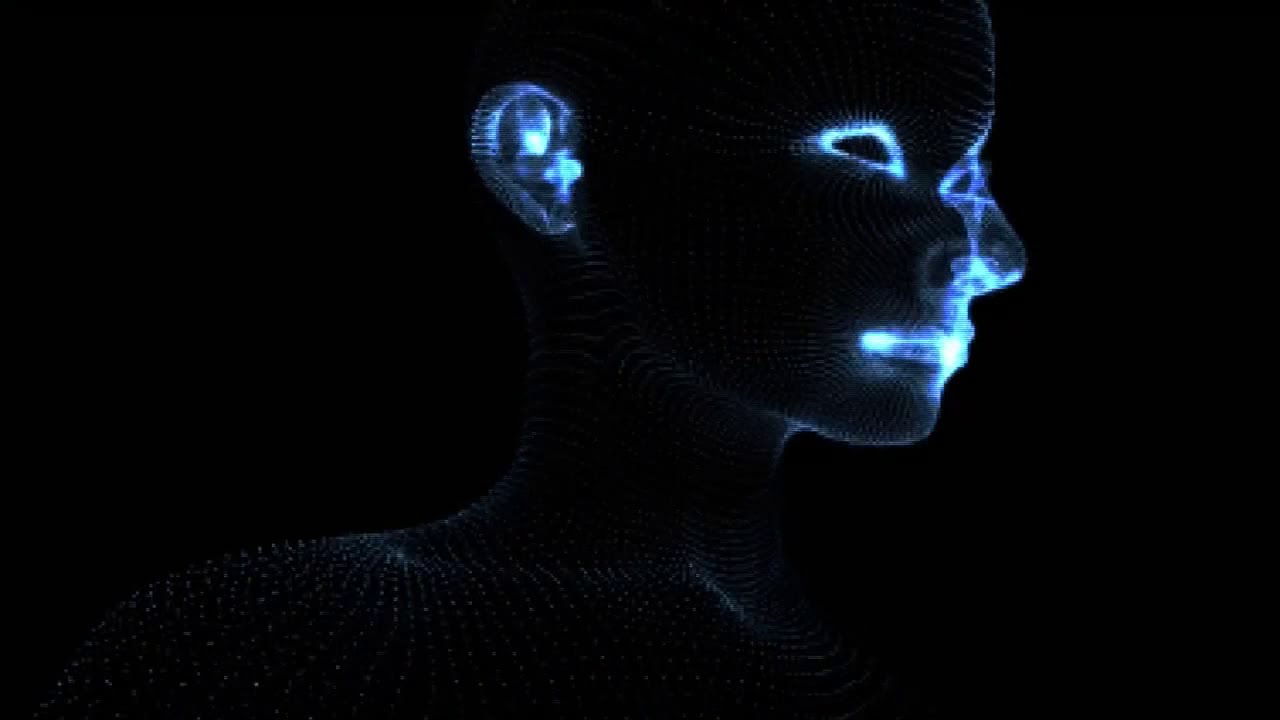 blue face animation - YouTube