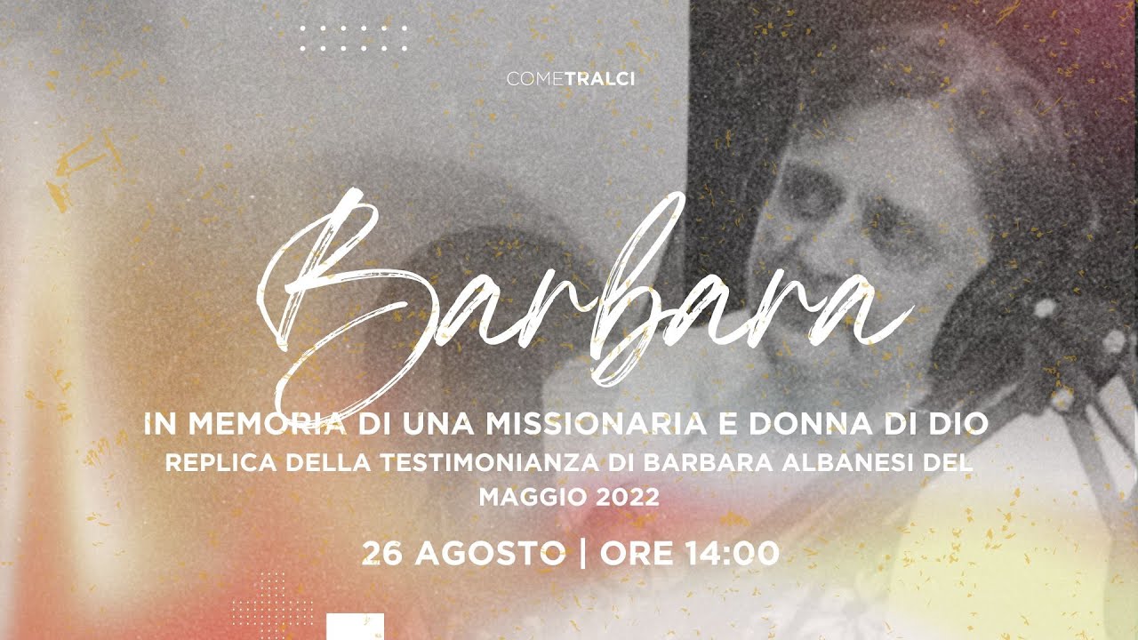Replica della testimonianza di Barbara Albanesi del Maggio 2022 - YouTube