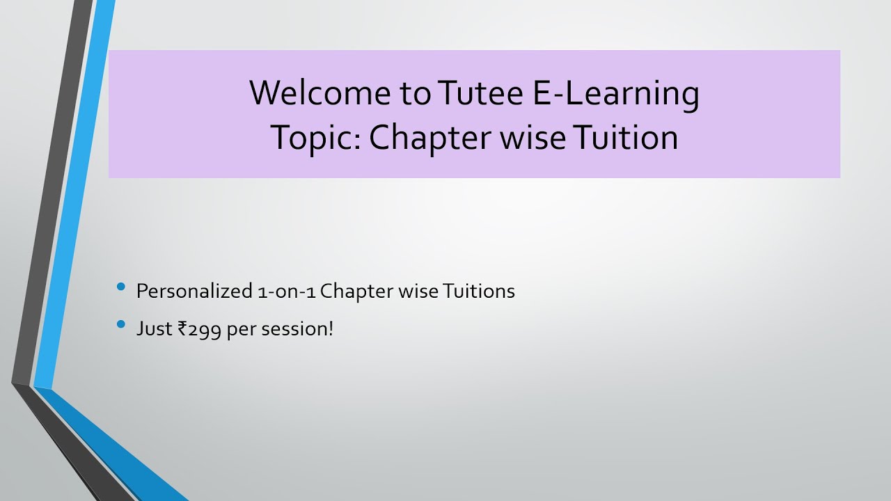Join Our Chapterwise JEE/NEET Batches | Expert Tutors | Tutee E ...