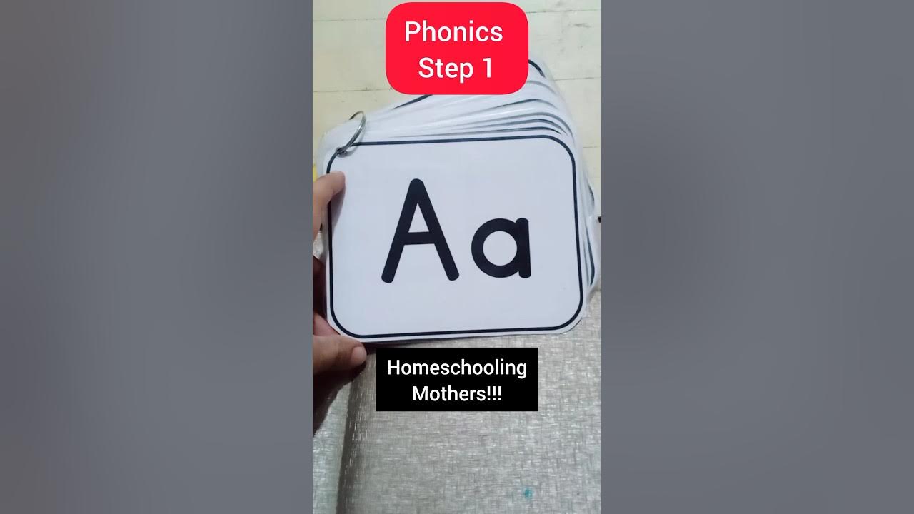 Phonics Step 1 | How to start reading | 3-5 years | homeschooling # ...
