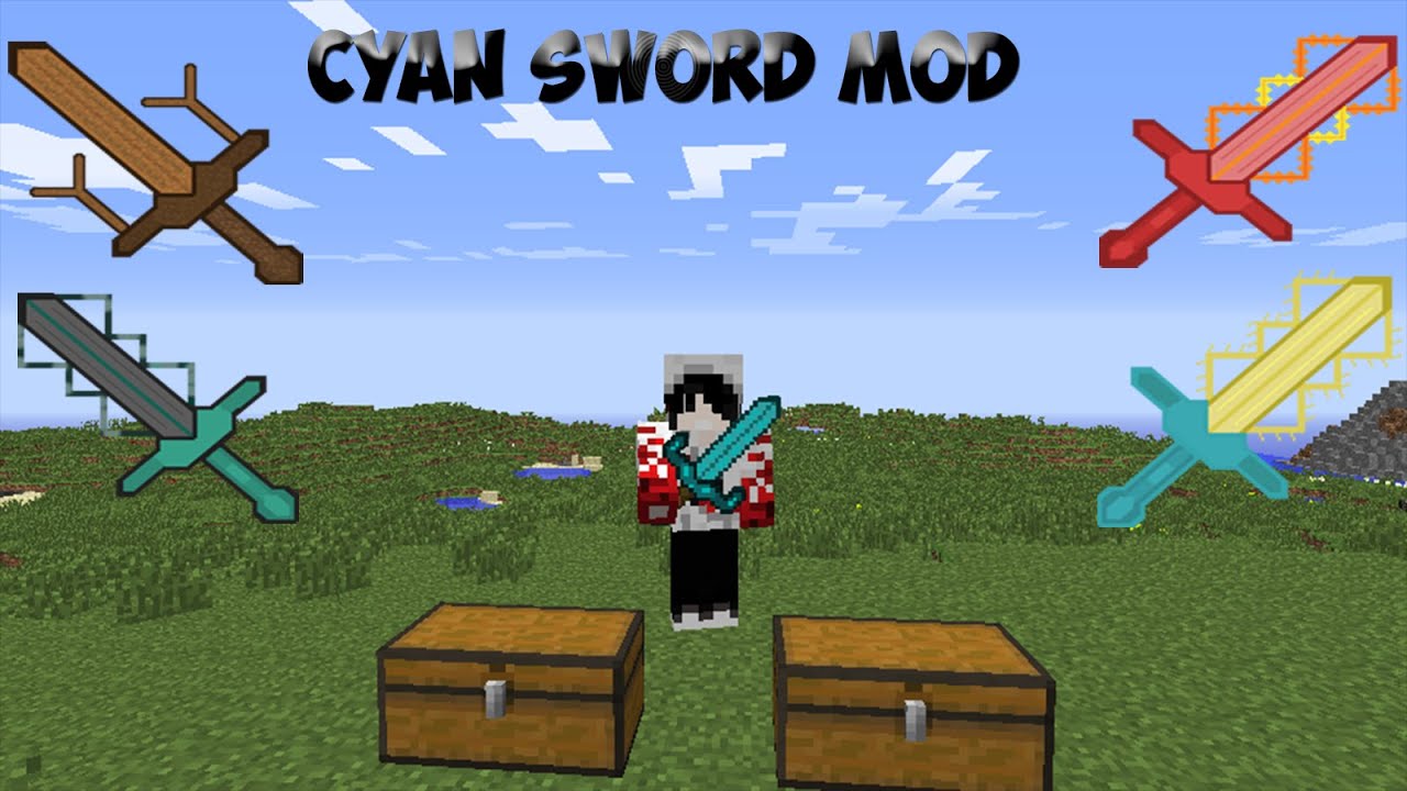 Cyan Swords Mod [1.7.10/1.6.4][Forge] - YouTube