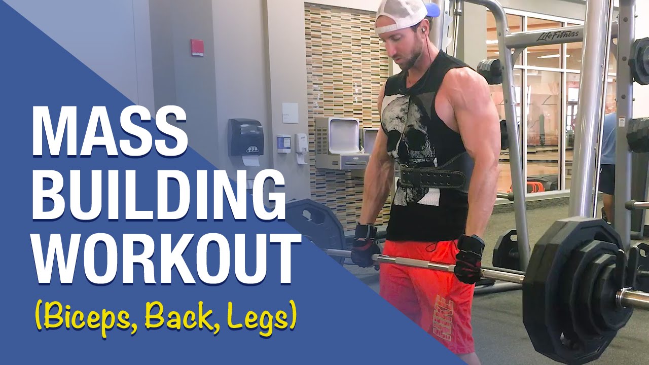 Mass Building Workout: Follow This To Get Larger Biceps, A Wider ...