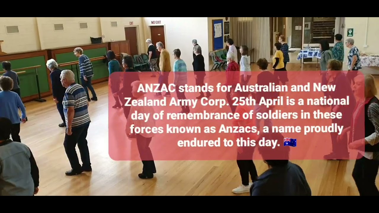 Spirit Of The Anzacs line dance choreographed by Sue Luke (AUS) - YouTube