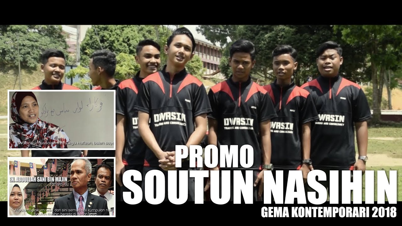 Promo Sountun Nasihin | SMK Simpang Beluru | Gema Kontemporari 2018 ...