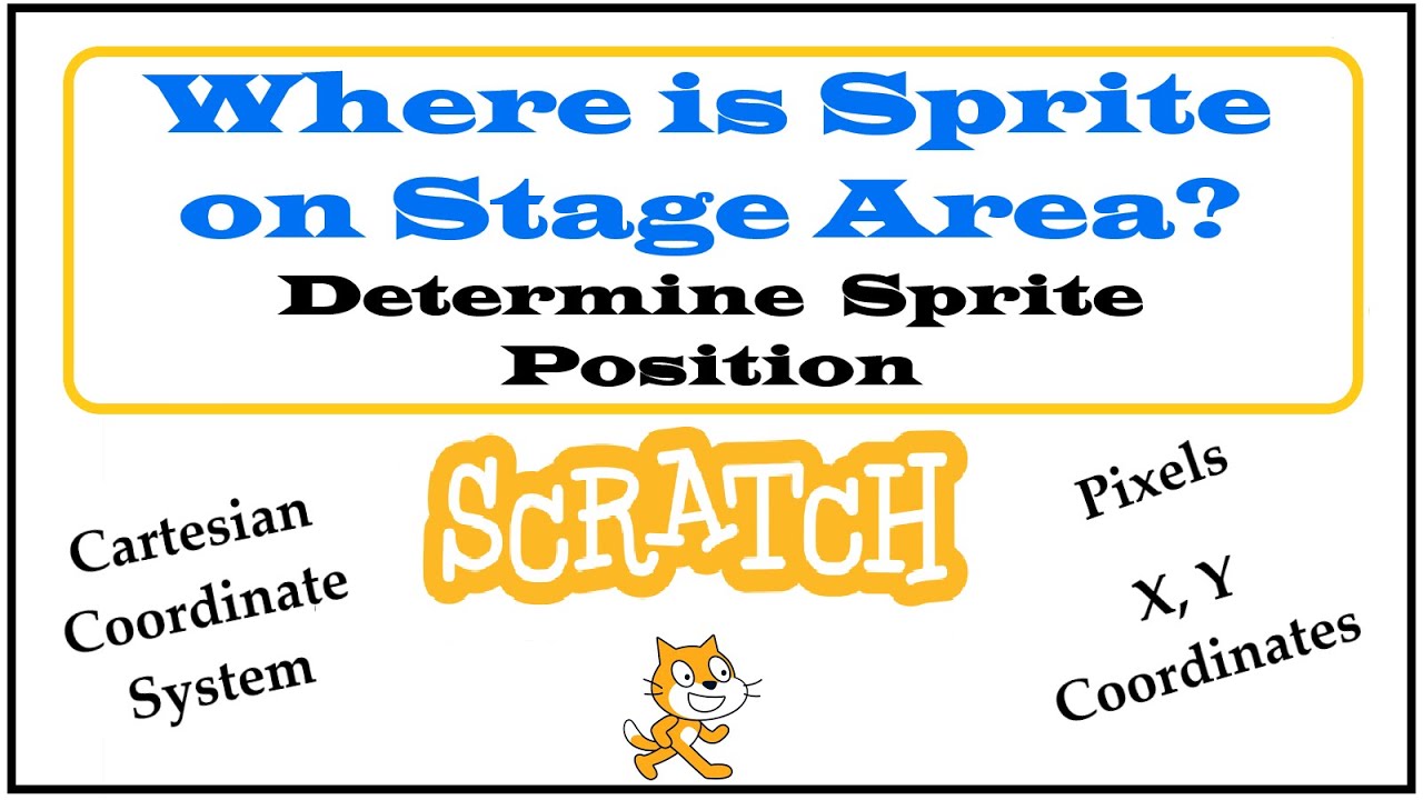 Where is Sprite on Stage Area?| Determine Position of Sprite on Stage ...