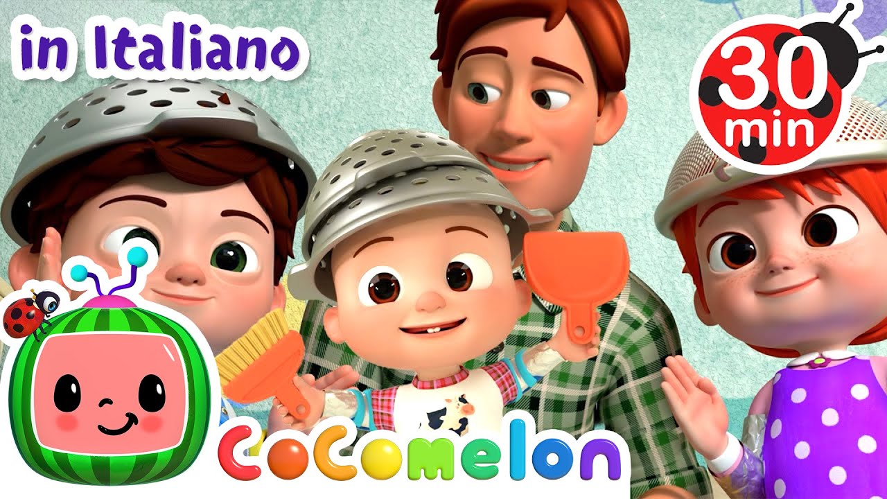 I robot pulizia | CoComelon Italiano - Canzoni per Bambini - YouTube