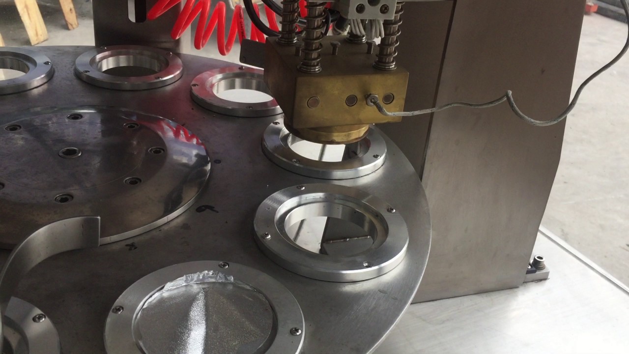 Operating instructions on how to operate rotary nut cup filling sealing ...