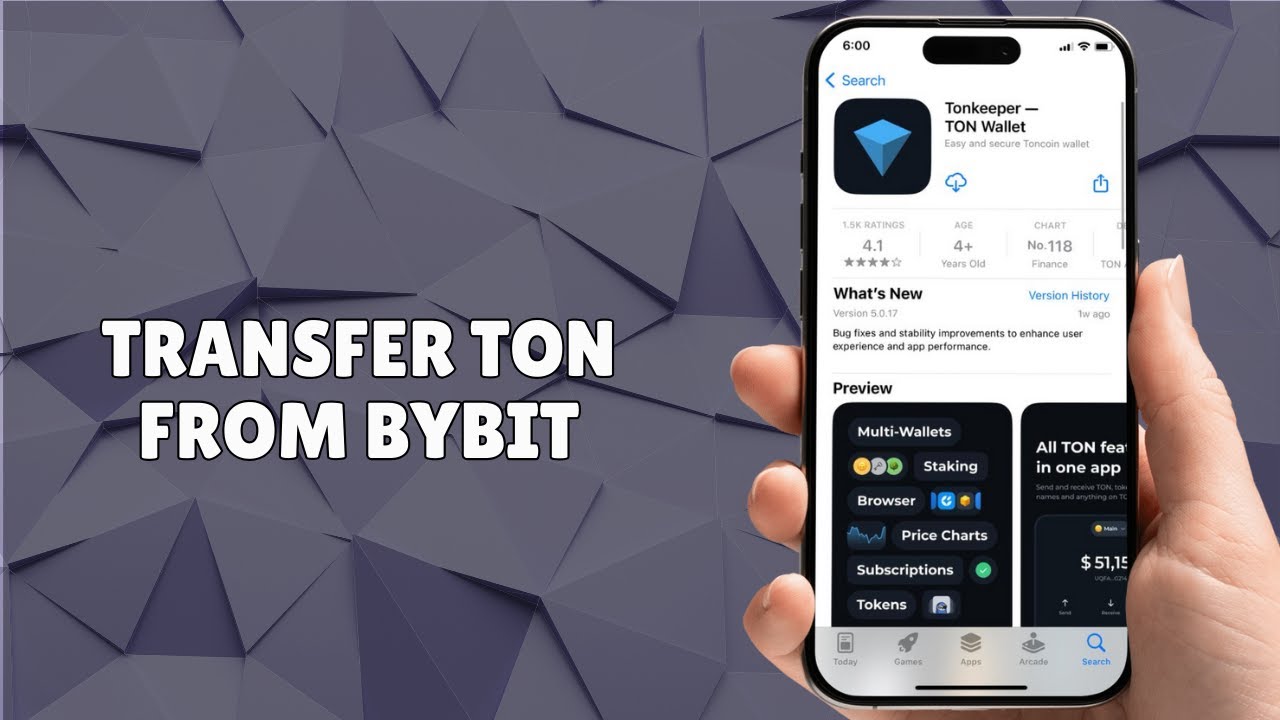 How To Transfer TON From Bybit To Tonkeeper - Step by Step - YouTube