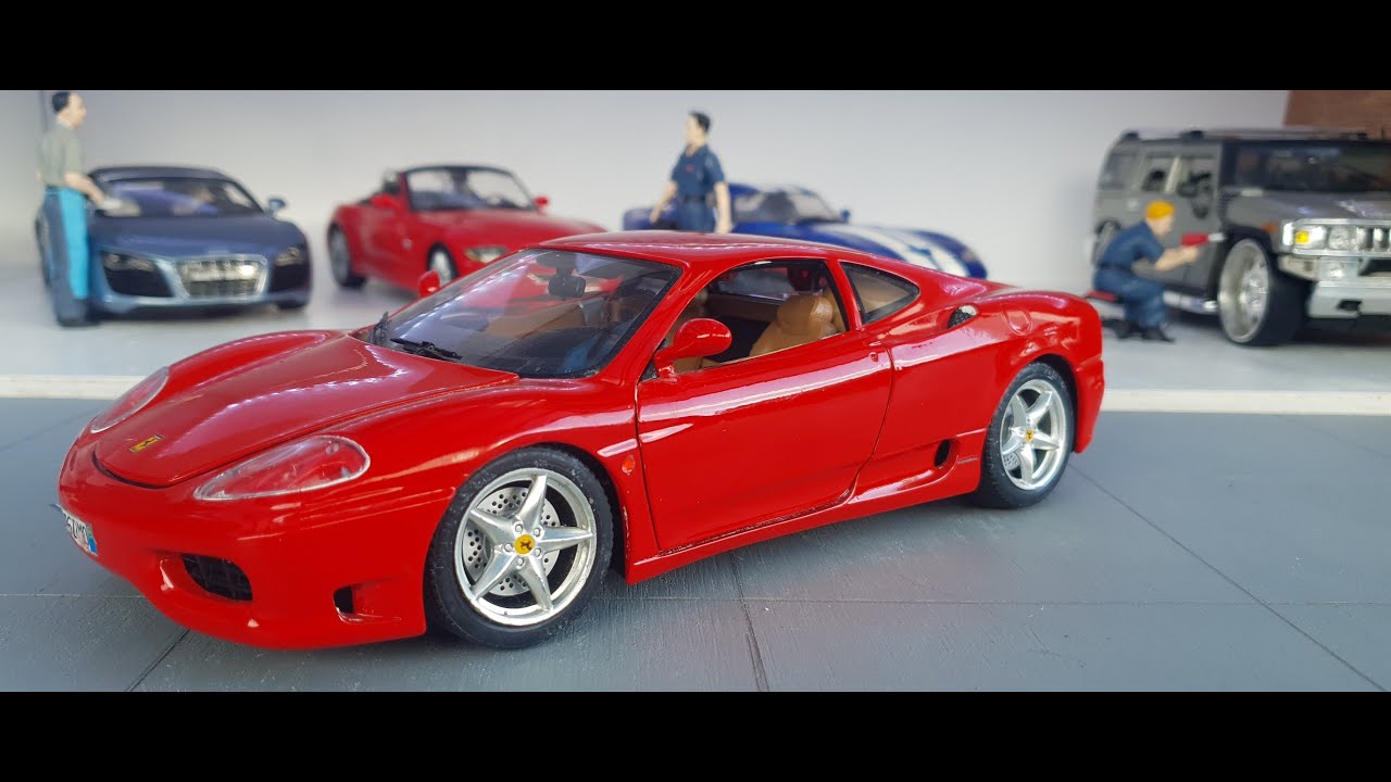 1:18 Ferrari 360 Modena, Diecast model car made by Bburago - YouTube