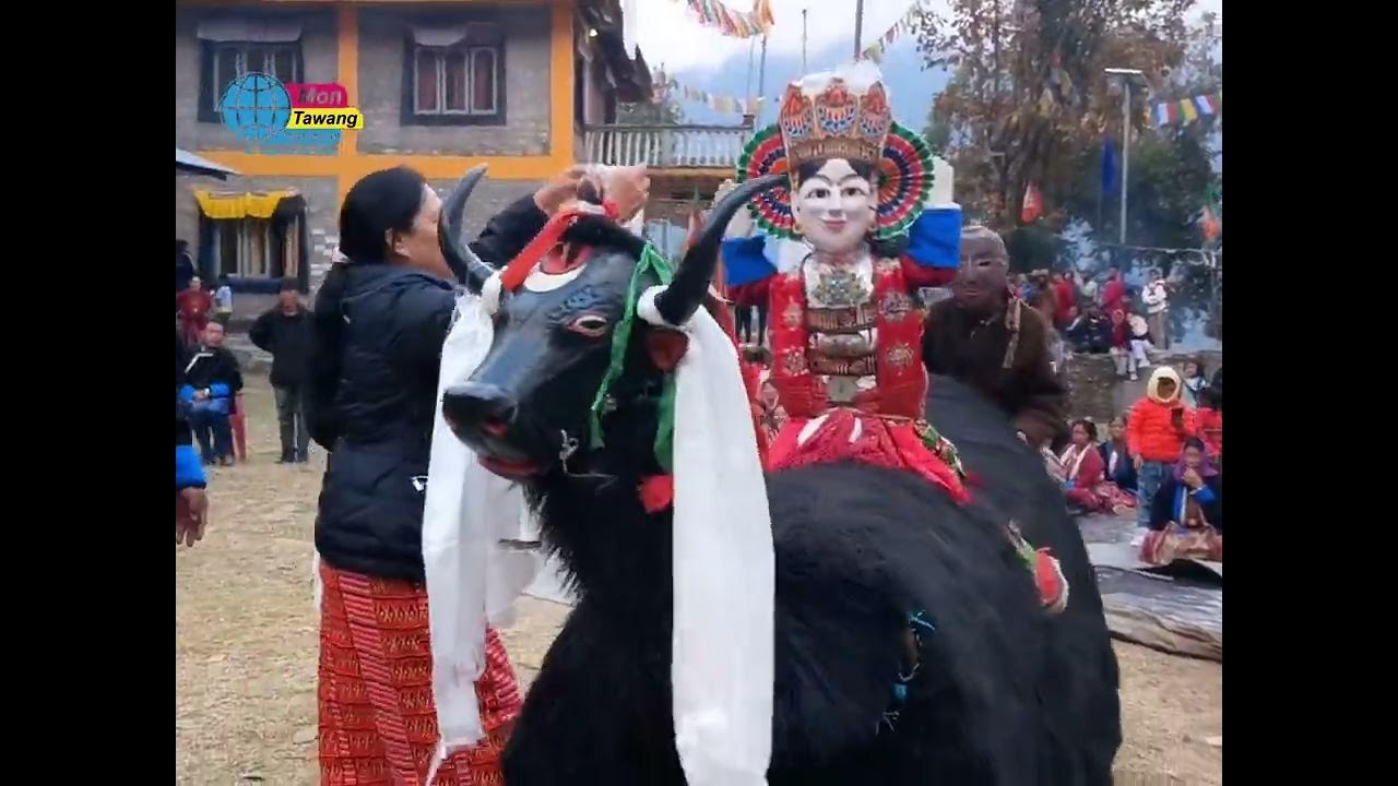 The famous yak Dance of Sazo village • - YouTube