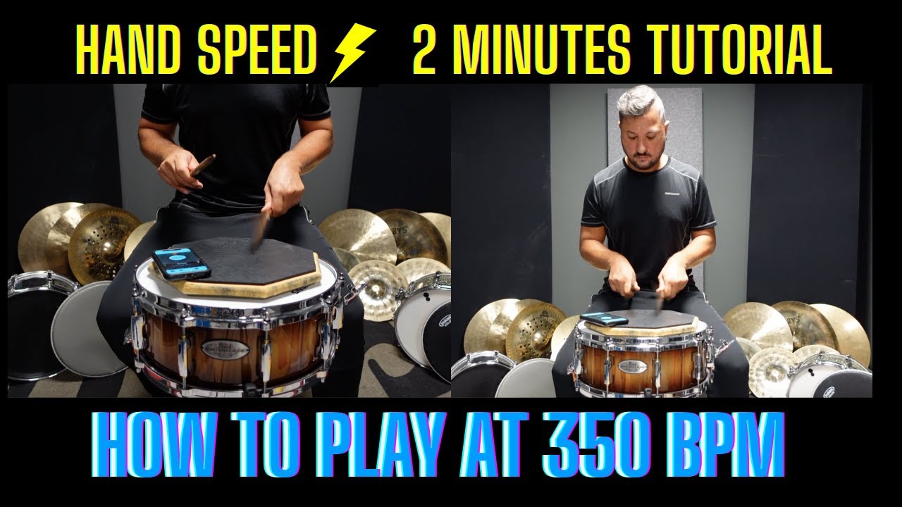 HOW TO PLAY at 350BPM - The Best Hand Speed Workout - YouTube