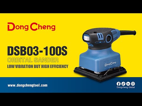 DongCheng DSB03-100S Orbital Sander - YouTube
