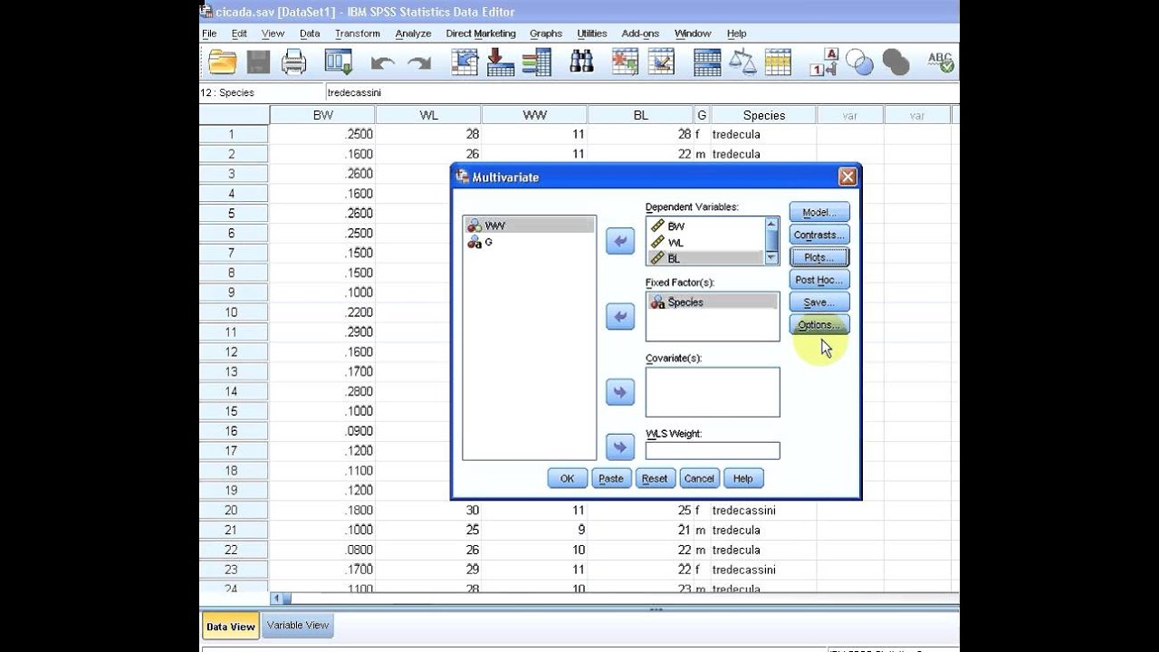 SPSS MANOVA (Part 3 : Profile Plots) - YouTube