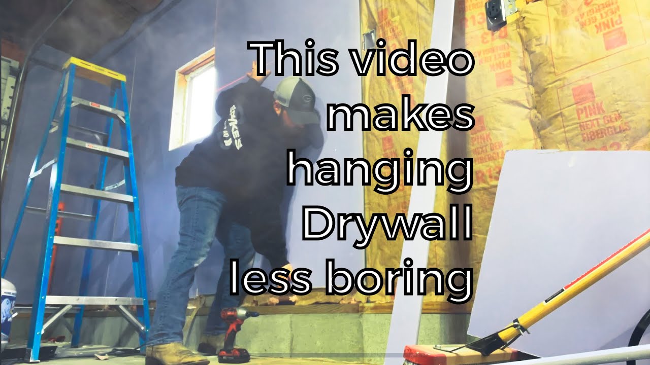 {Update} This Video Makes Hanging Drywall Look Fun…But It’s Not - YouTube
