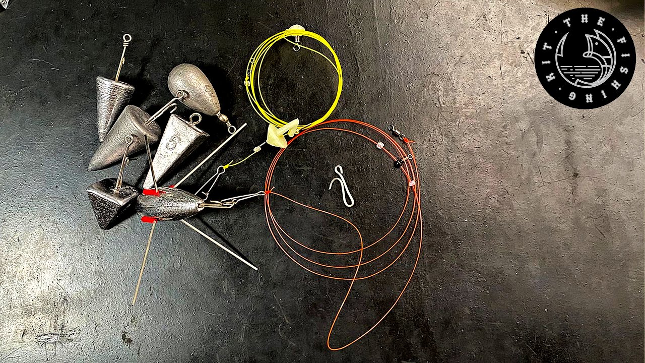 How to make the Surf Fishing Rigs I use - YouTube