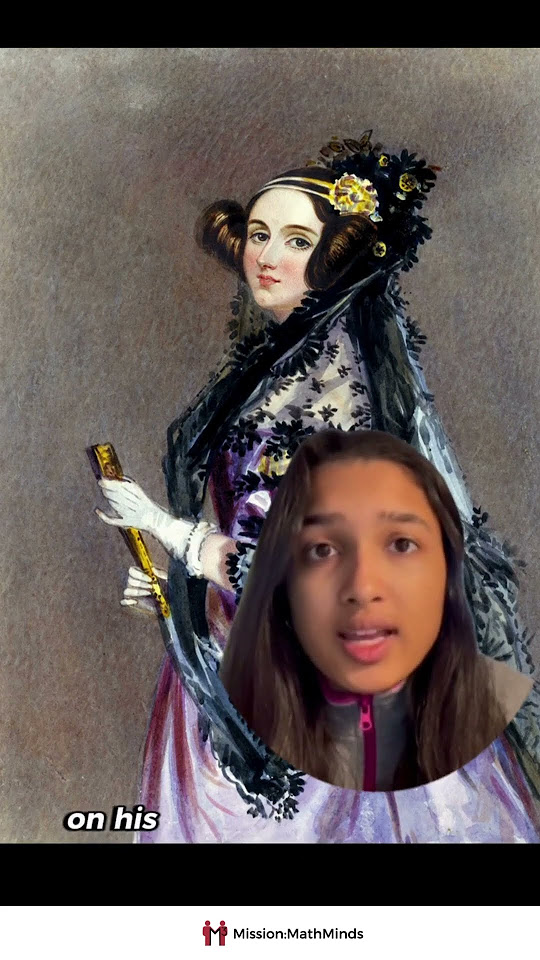 Ada Lovelace- Mother of Scientific Computer Programming. Hear about her ...