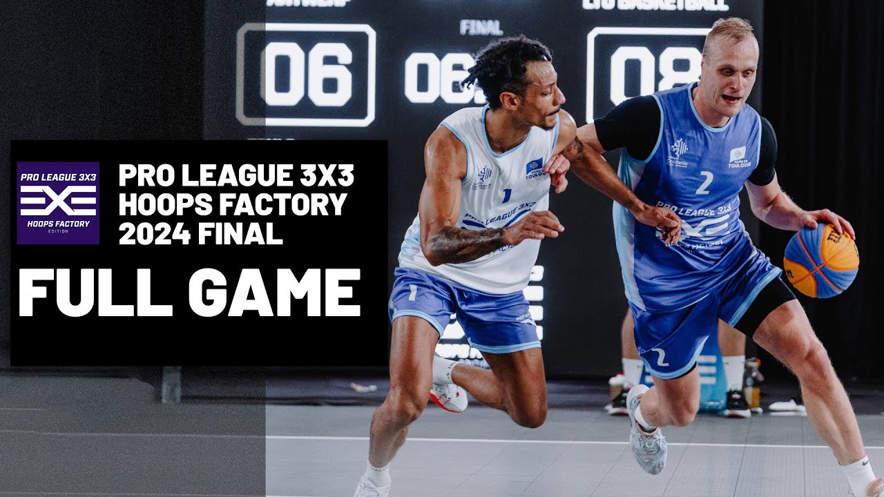 Antwerp Topdesk vs LTU Basketball | Full Final | Pro League 3x3 Hoops ...