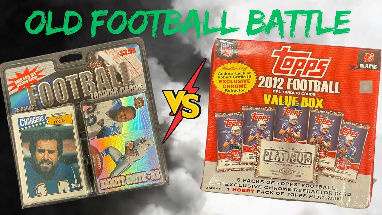 Fun Old NFL Variety Pack vs Topps Football Box! - YouTube