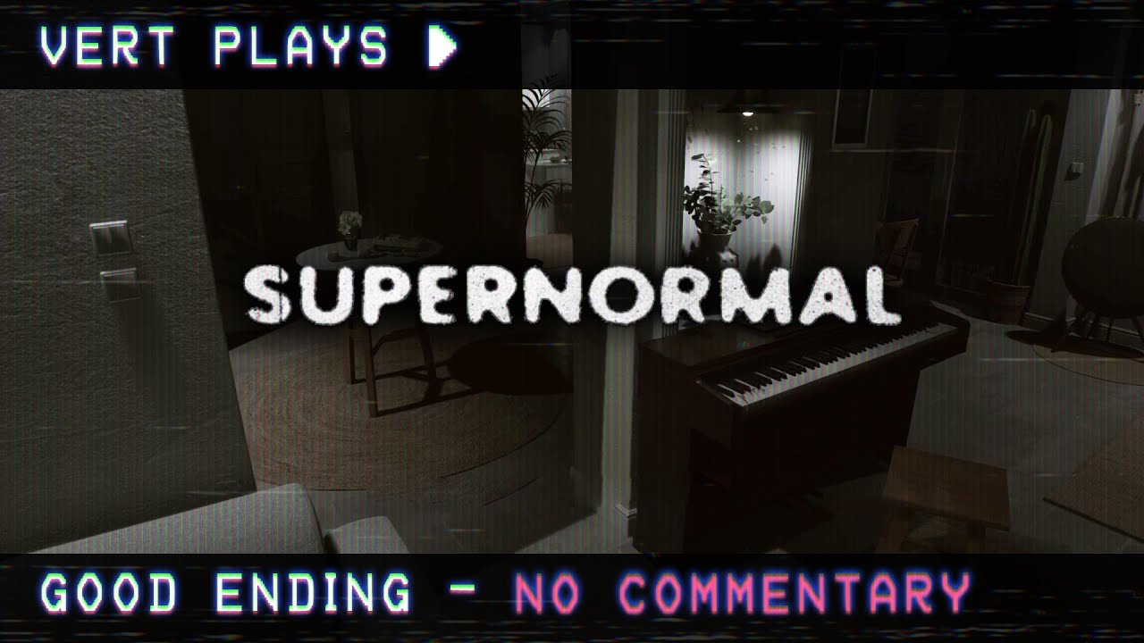 vert plays… Supernormal │ Good Ending │ No Commentary - YouTube