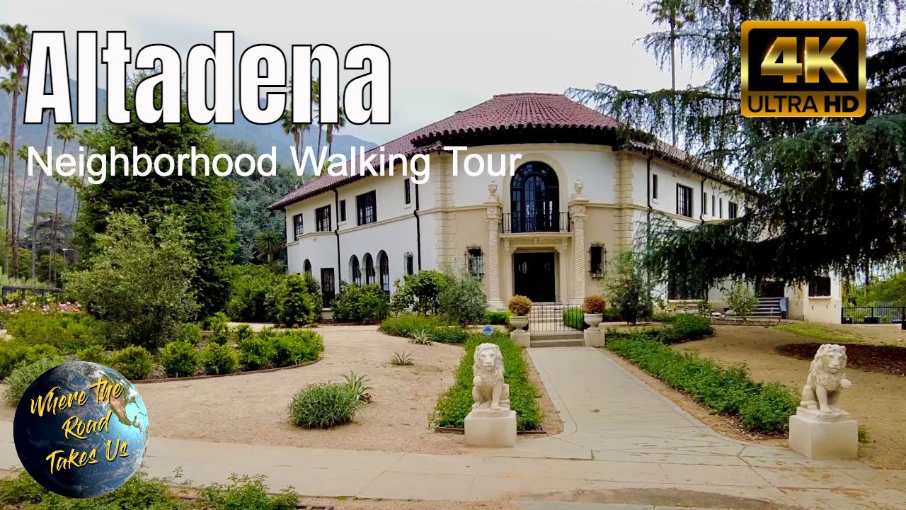 [4K] Altadena Neighborhood Walking Tour - YouTube