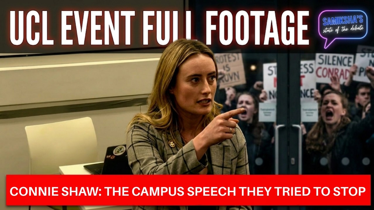 UCL Free Speech MELTDOWN: Mad Lunatics vs. Connie Shaw - YouTube