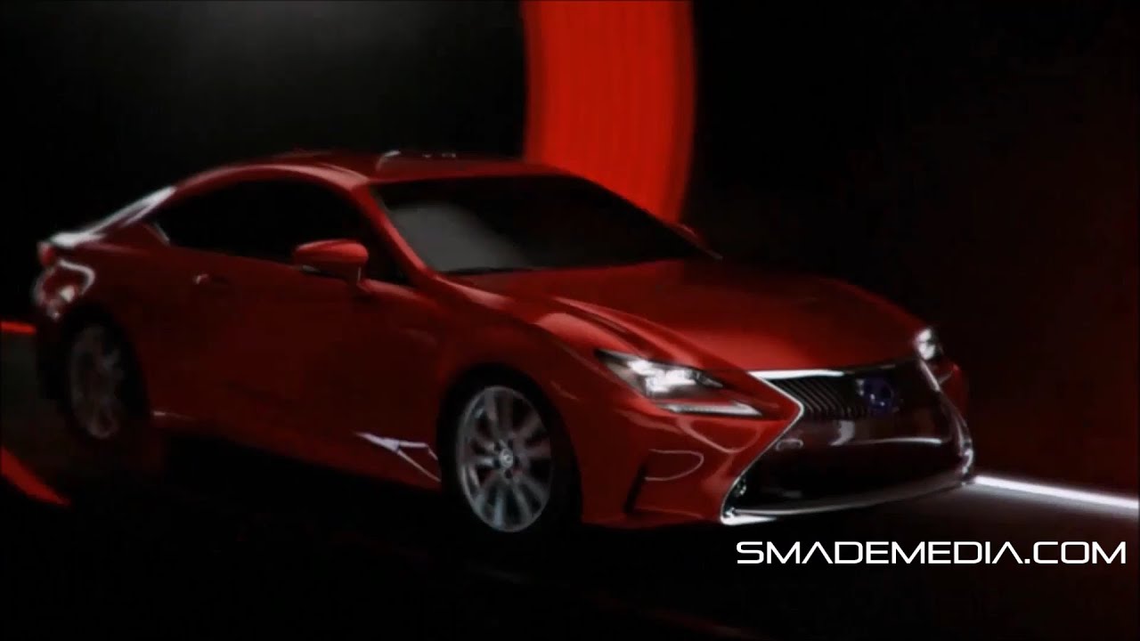 Lexus Unveiled the RC Coupe and LF-NX Turbo - SMADEMEDIA.COM - YouTube