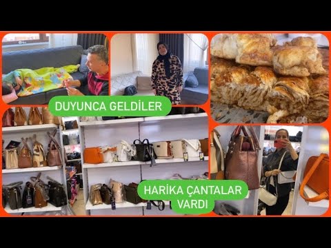 BİR BUÇUK AYDIR UĞRAŞIYORUM🙄HASTA OLUNCA HEMEN GELDİLER😇HAŞHAŞLI BU SEFER HARİKA OLDU✅ÇANTA ALDIM