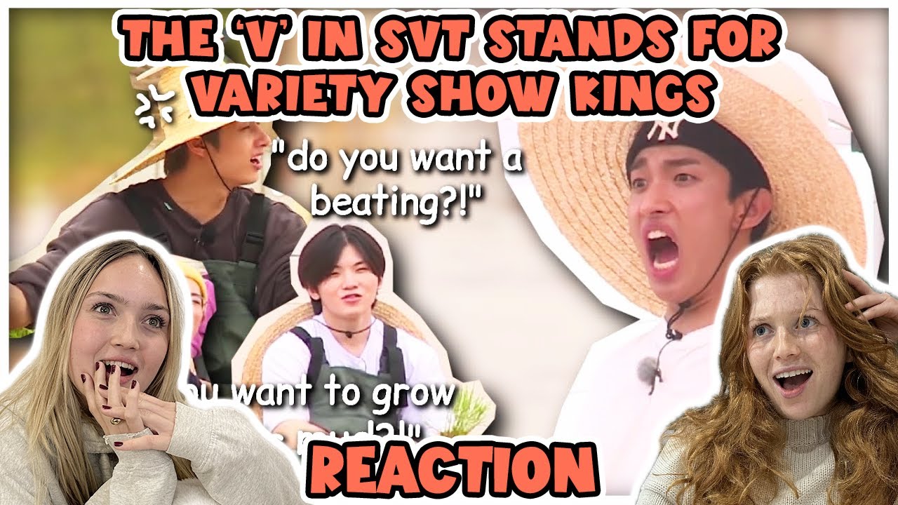 the 'v' in svt stands for variety show kings REACTION!! - YouTube