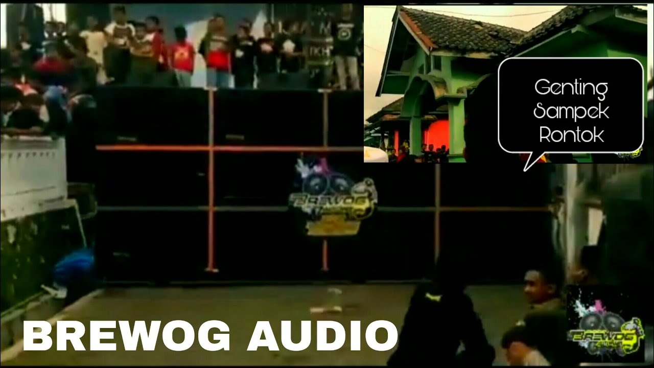 Cek Sound Brewog Audio||Runtuhkan Genting Warga - YouTube