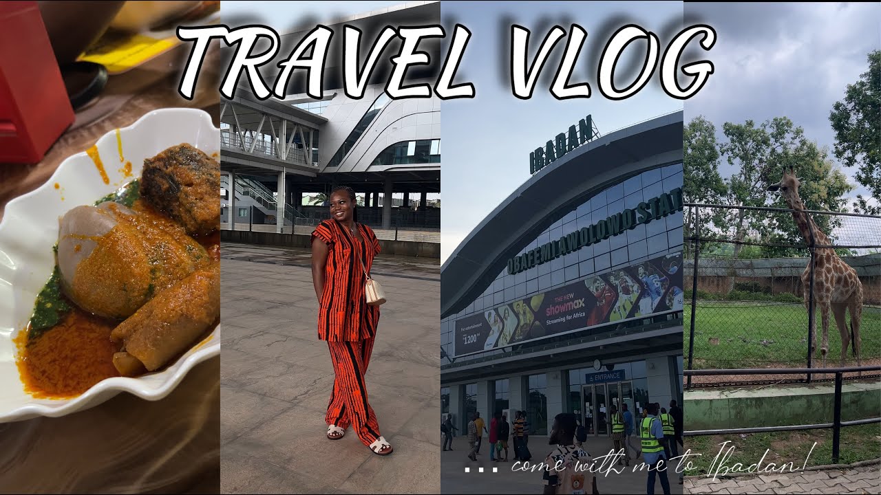 SURVIVING IBADAN 😩 ; First Train Trip | Amala Chaos | Zoo Adventures ...