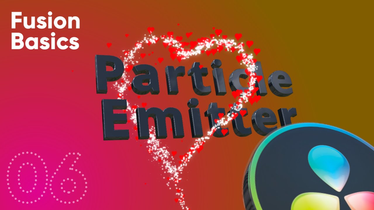 Fusion Basics Tutorial 06 - Particle Emitter Node - YouTube