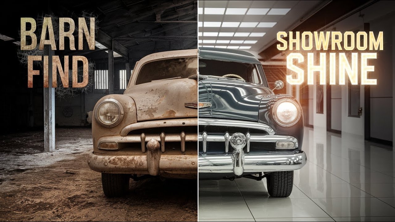 Barn Find to Showroom Shine: Restoring a Hidden Classic Car - YouTube