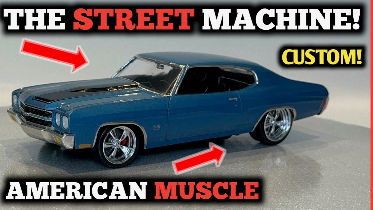 AMT: 70 Chevy Chevelle SS Final: Custom Suspension & Bare Metal Foil ...