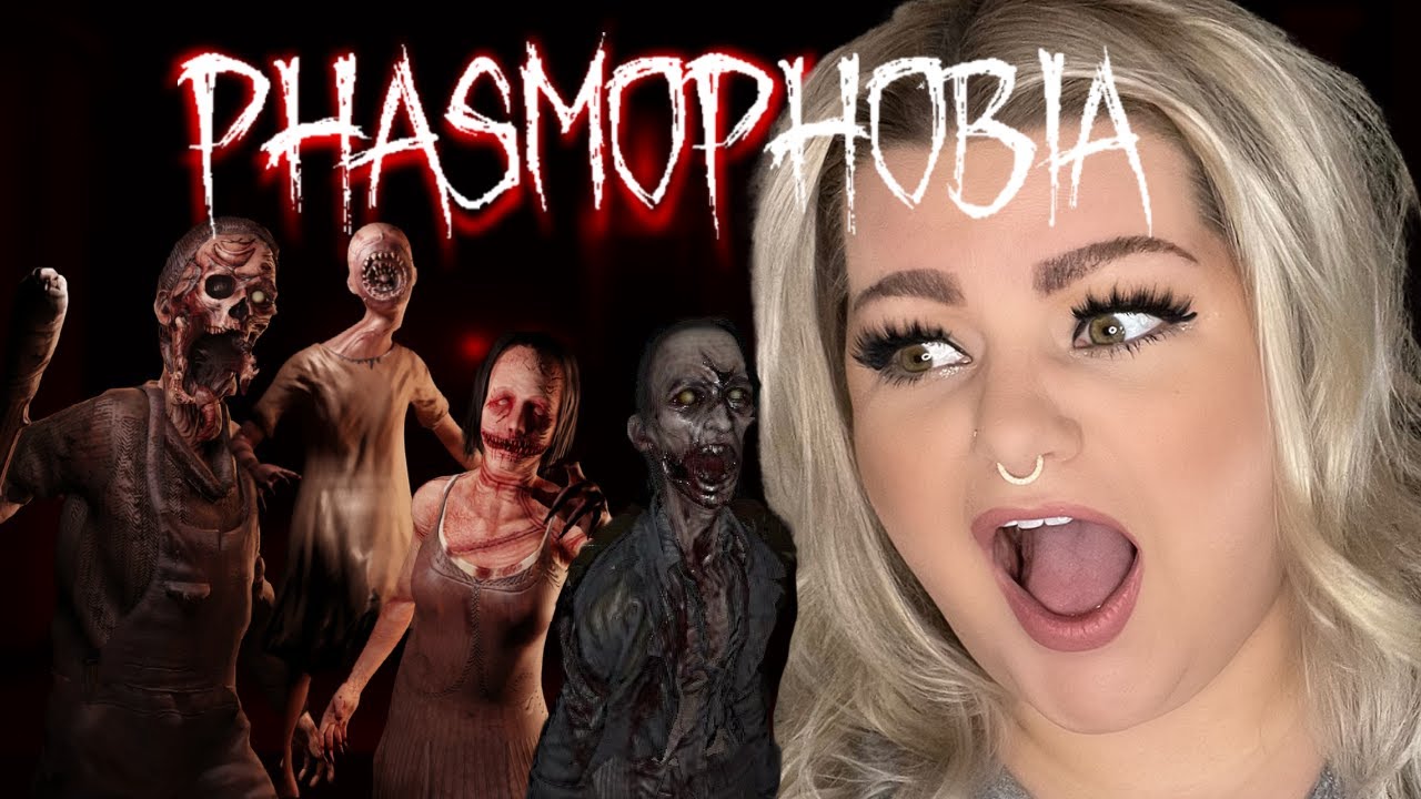 Try not to scream challenge // Playing Phasmo alone - YouTube