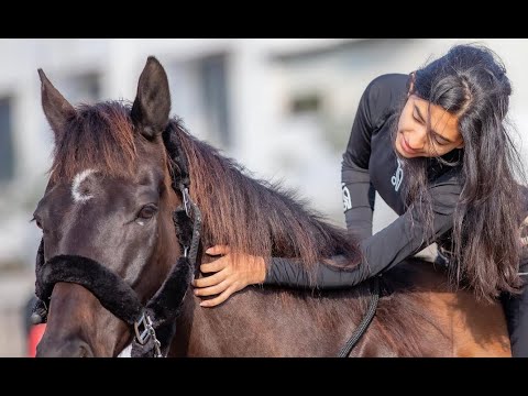 05. Indian girl horse riding- Tanya Part 1 - YouTube