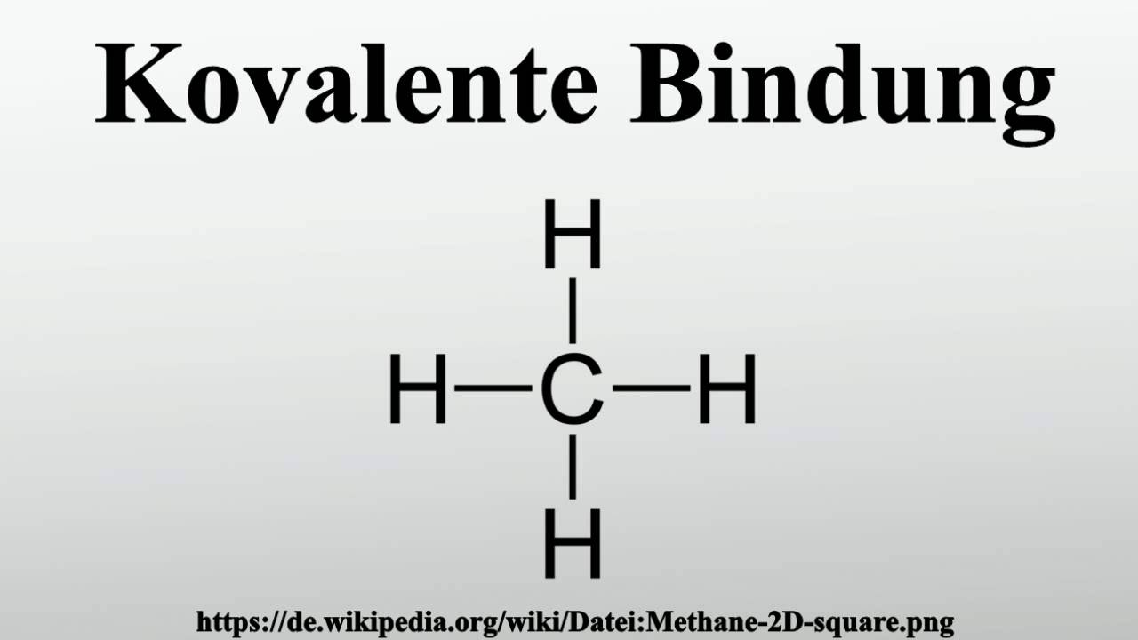 Kovalente Bindung - YouTube