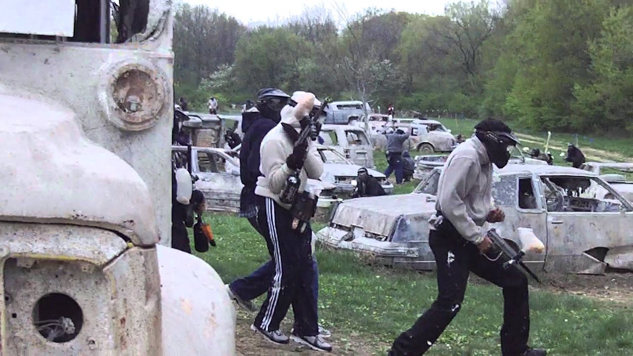 Wasteland, Capture the flag, CPX Paintball - YouTube