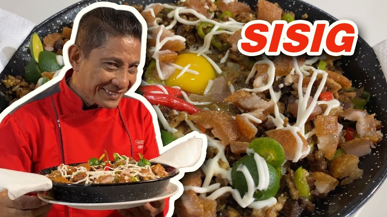 CRISPY PORK SISIG Recipe| CHEF BOY LOGRO - YouTube
