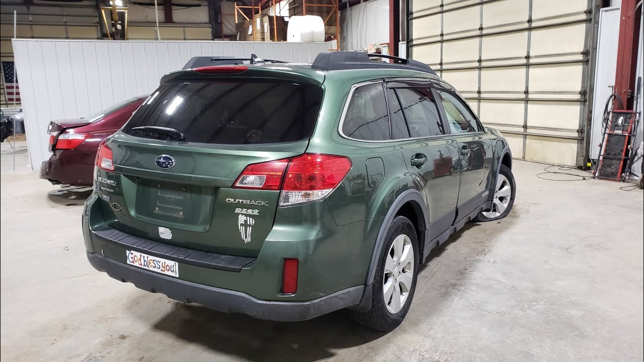 YAS25121C 2011 SUBARU LEGACY OUTBACK - YouTube