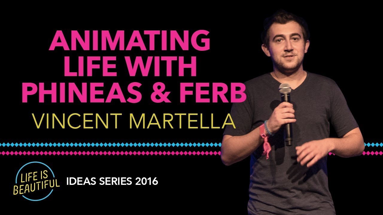 Phineas and Ferb Star Vincent Martella | Ideas Series 2016 - YouTube