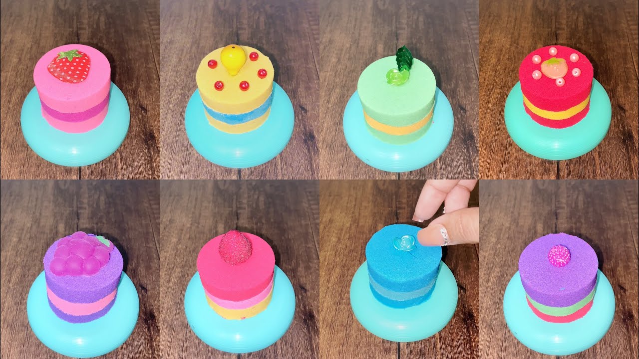 Unboxing All This Cake | Compilation | Kinetic Sand - YouTube