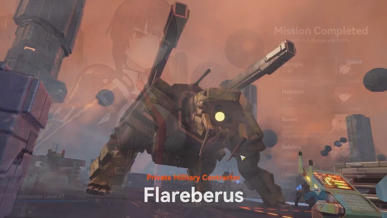 GFL2 ⬥ Desperate Drill в событии Rhapsody Quartet - YouTube