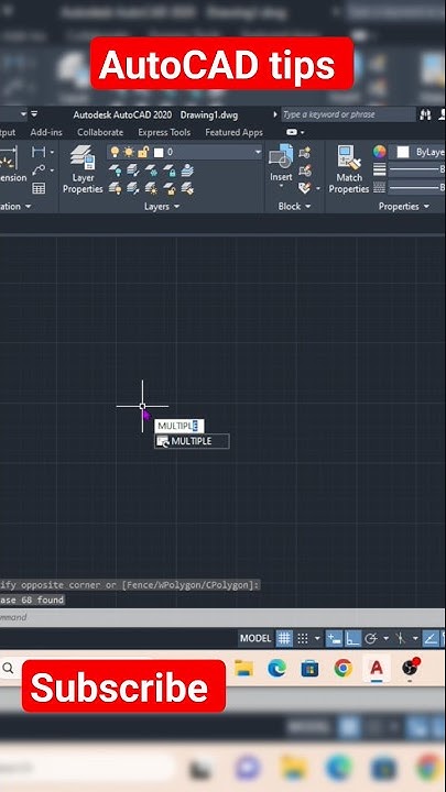 AutoCAD tips repeat command, #autocadtips #autocadforbeginners #autocad #autocad2d #viral # ...