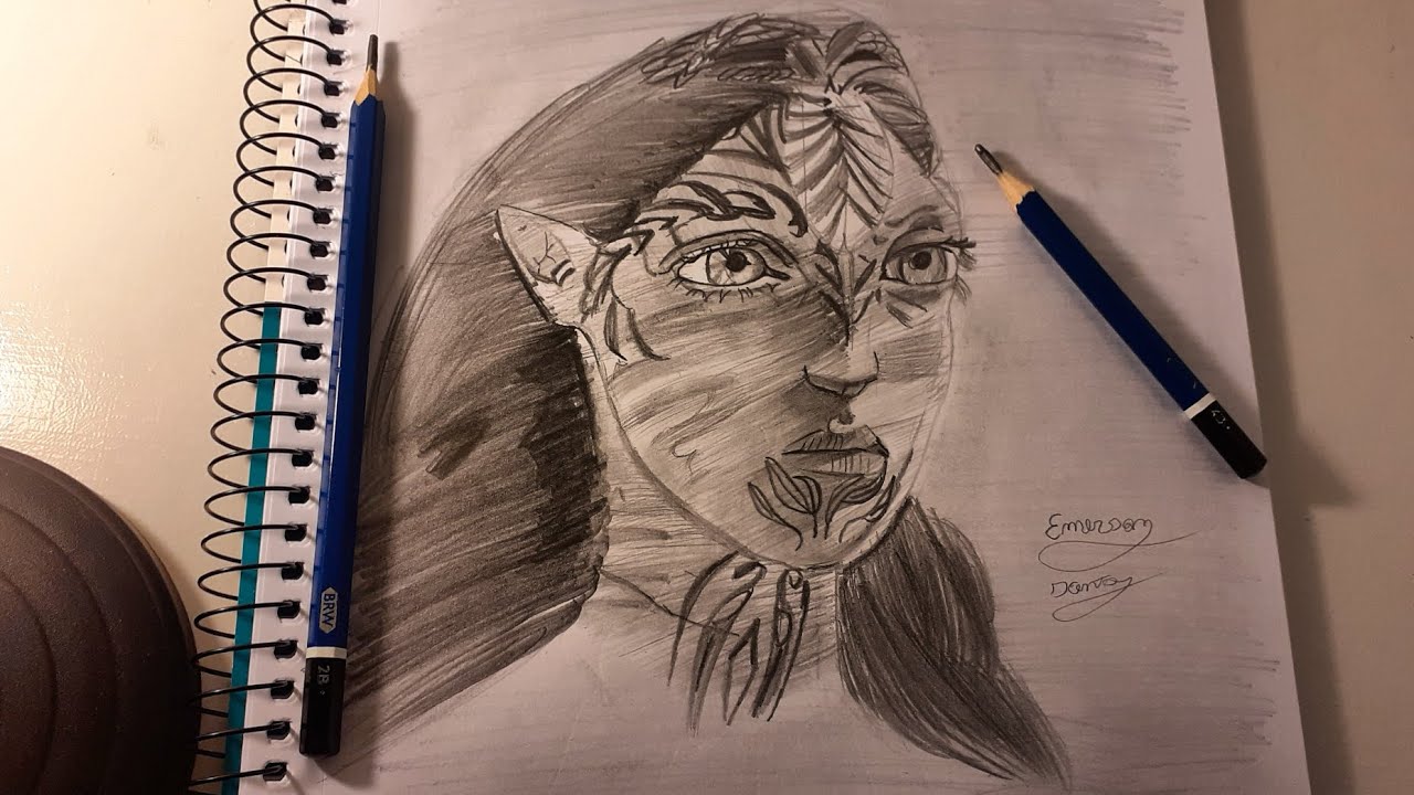 Como Desenhar RONAL | from Avatar 2 Sketch - YouTube