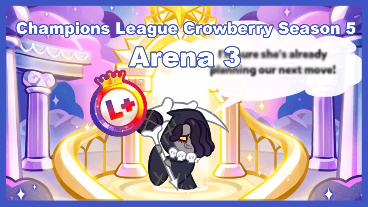 Crowberry Champions League ARENA 3 | Cookie Run: Ovenbreak - YouTube