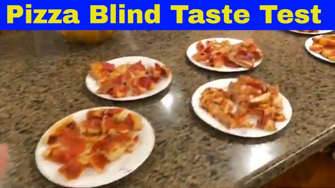 Pizza Blind Taste Test Challenge and Soda Tasting Challenge!!! - YouTube