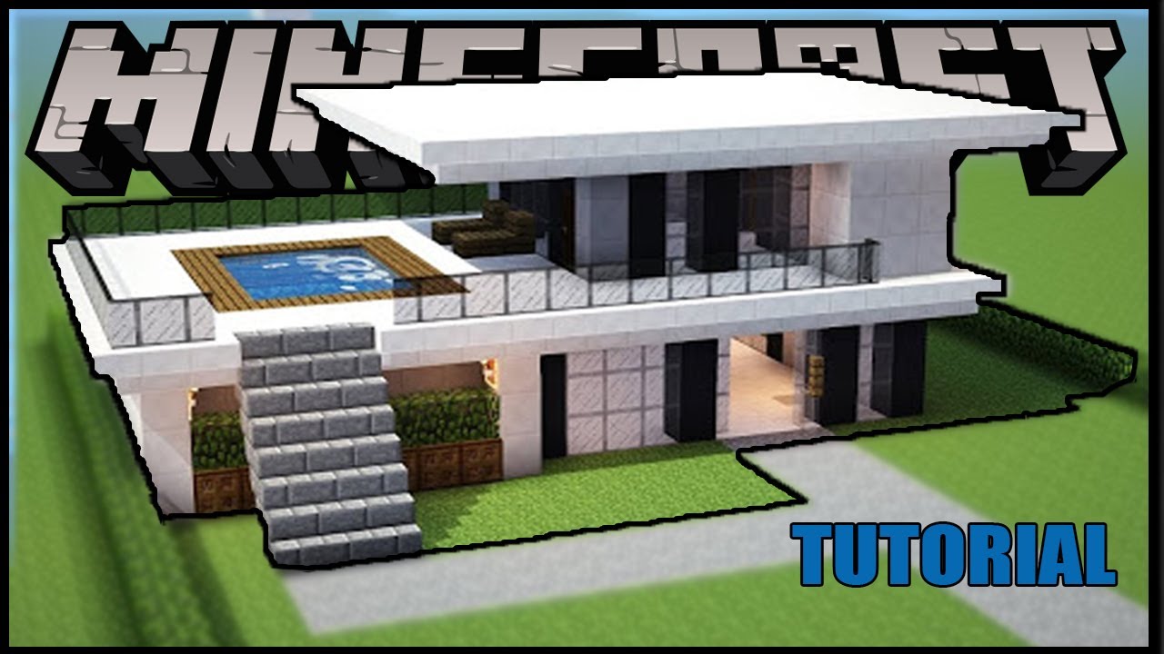 🔴Como hacer una mansión en MINECRAFT || Tutorial || - YouTube
